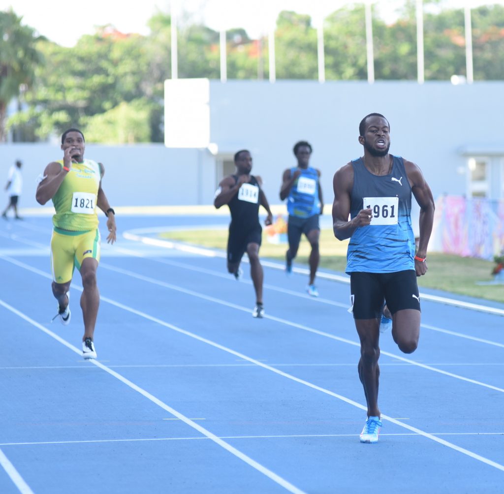 Callender, Henry-Robinson top 100m at Blue Marlin Track and Field ...