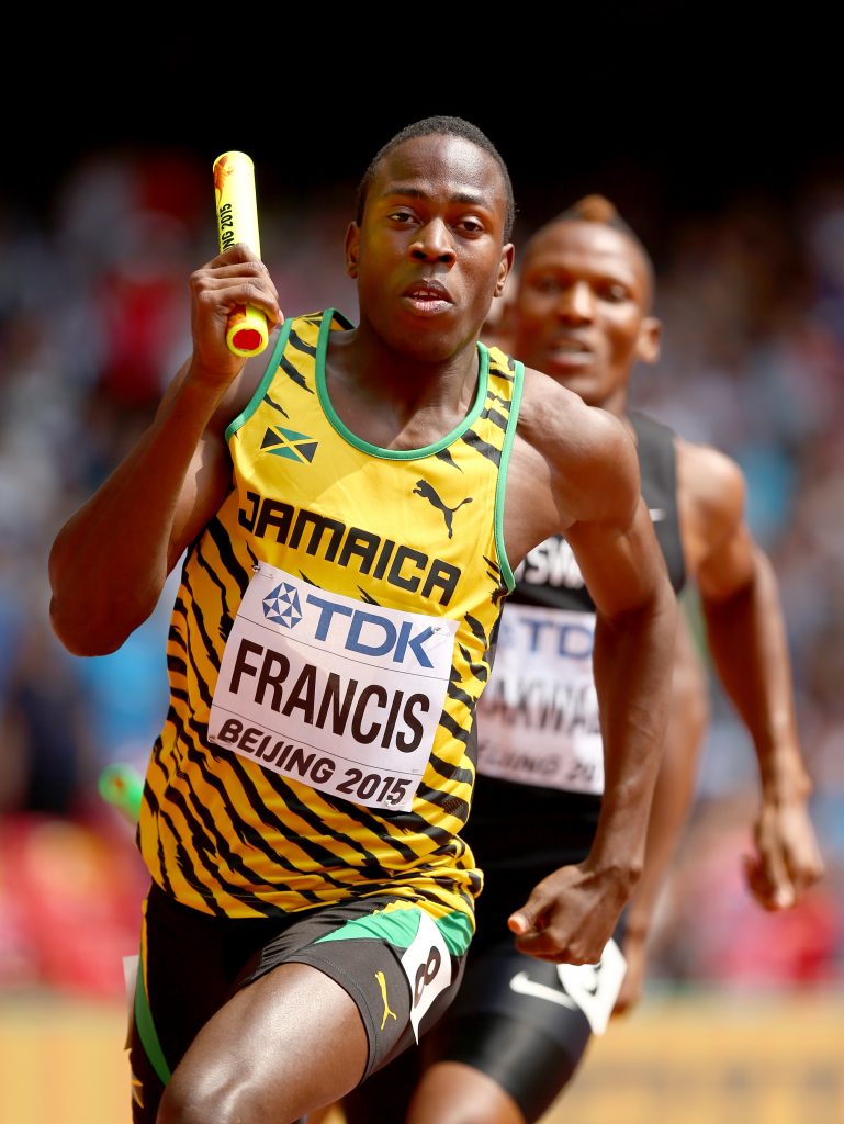 Francis anchors Jamaica to 4x400m silver #Rio2016 - Trackalerts.com ...