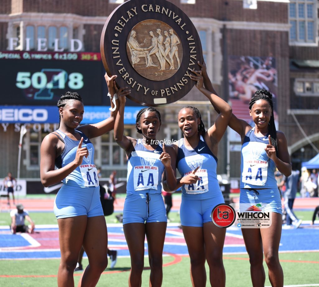 Edwin Allen's Kevona Davis splits 10.4 at Penn Relays - Trackalerts.com ...