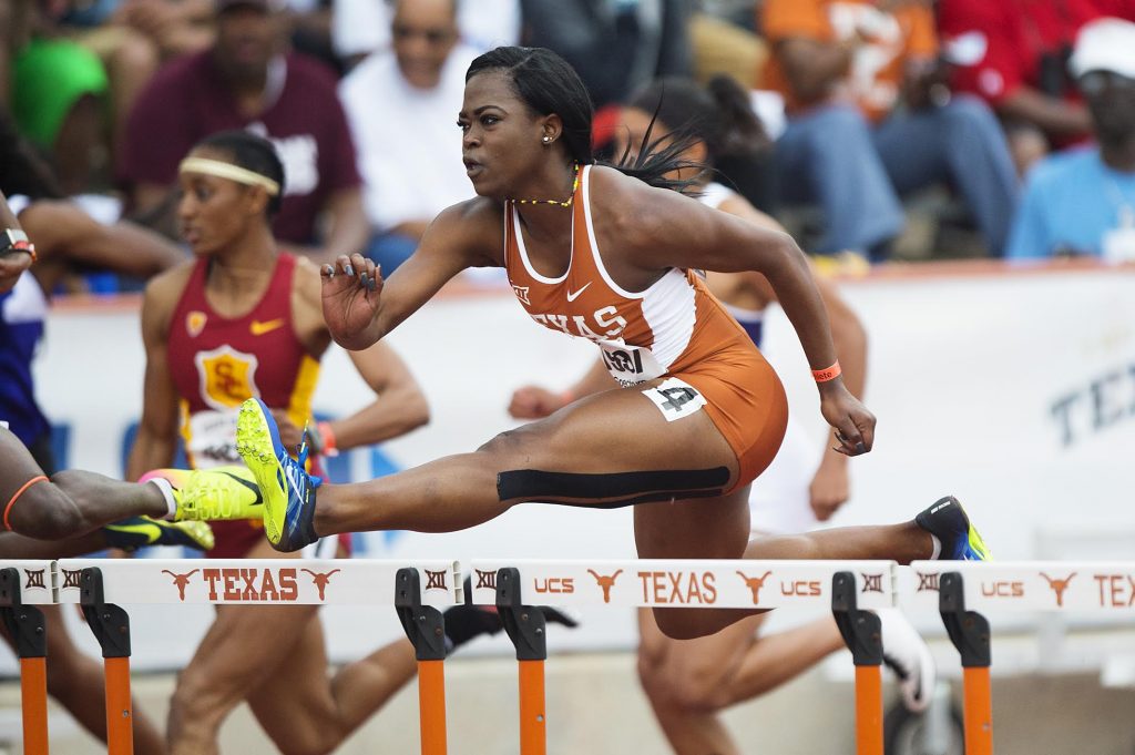 Rushelle Burton wins 100mH heat at Texas Relays - Trackalerts.com ...
