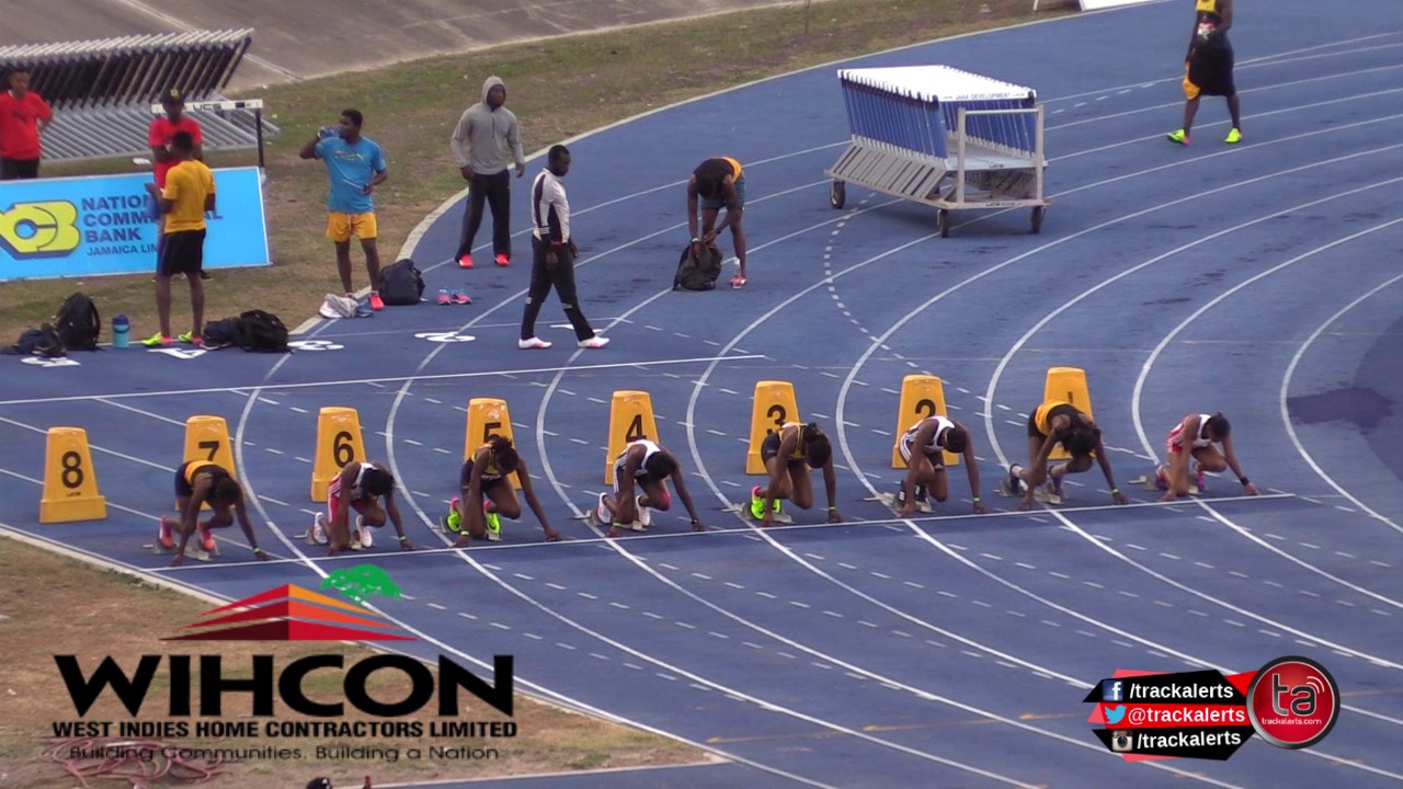 Forbes wins #InterCol2017 women's 100m final - Trackalerts.com, track ...