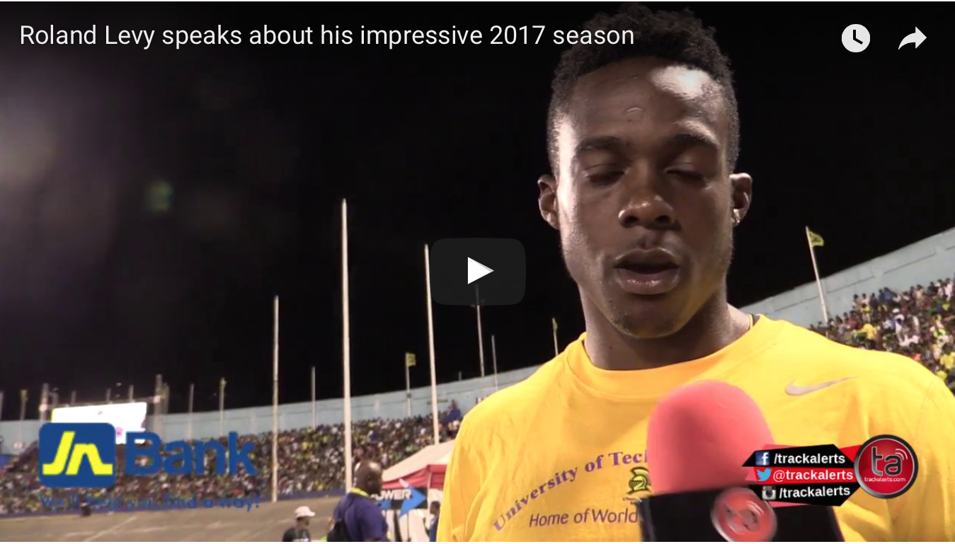 Ronald Levy speaks about his impressive 2017 season - Trackalerts.com ...
