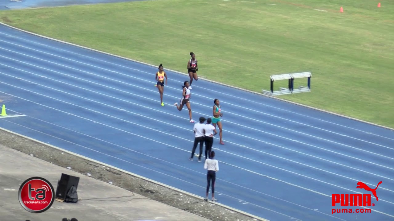 Simpson wins 400m heat #QueensGraceJacksonMeet - Trackalerts.com, track ...