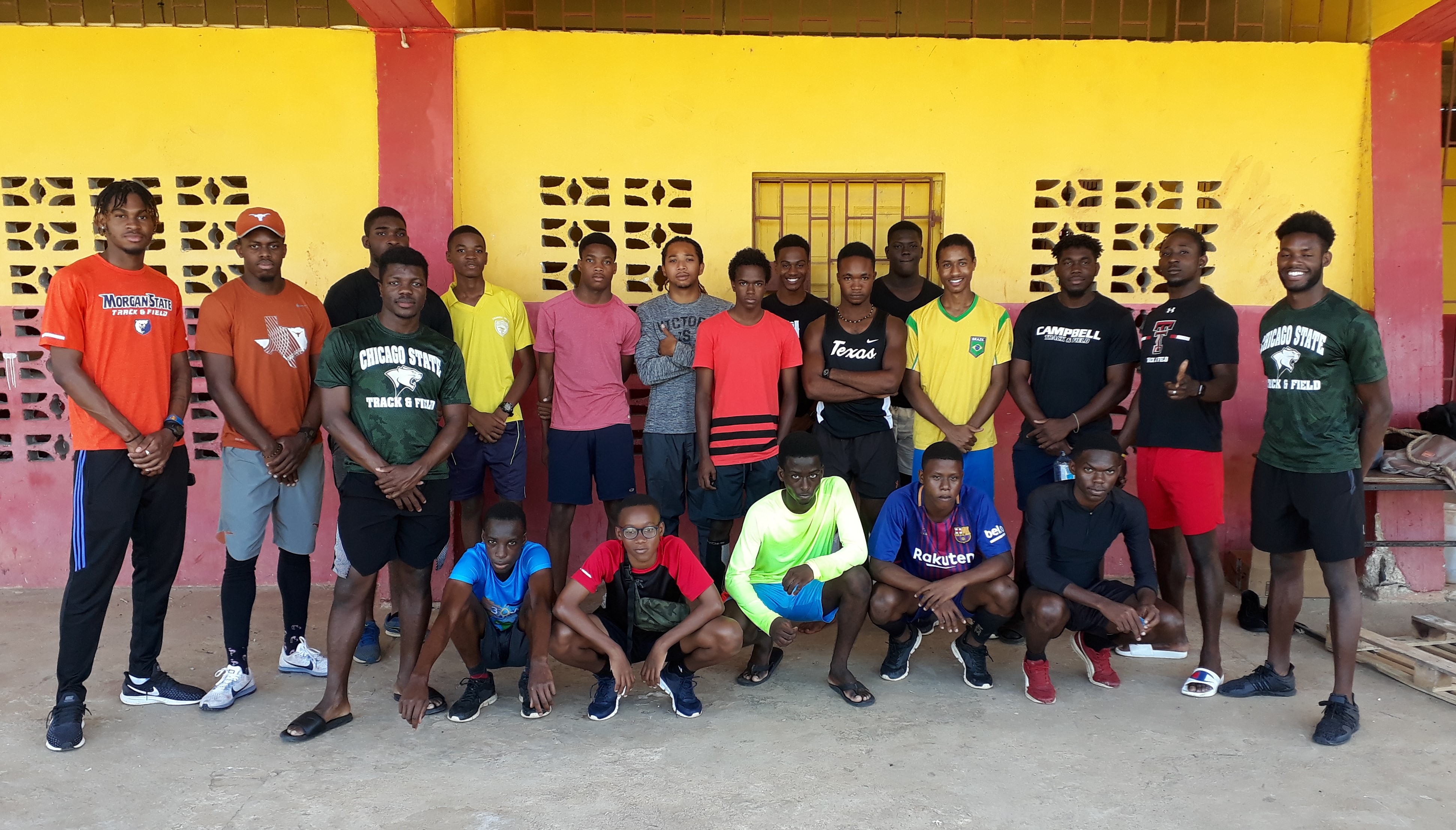 CC boys get pep talk from former students - Trackalerts.com, track and ...