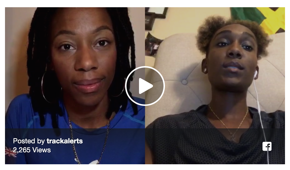 Trackalerts Live w/Commonwealth Bronze Medalist Natoya Goule ...