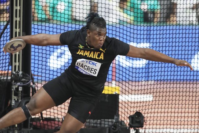 Dacres wins historic silver medal in men's discus #Doha2019 ...