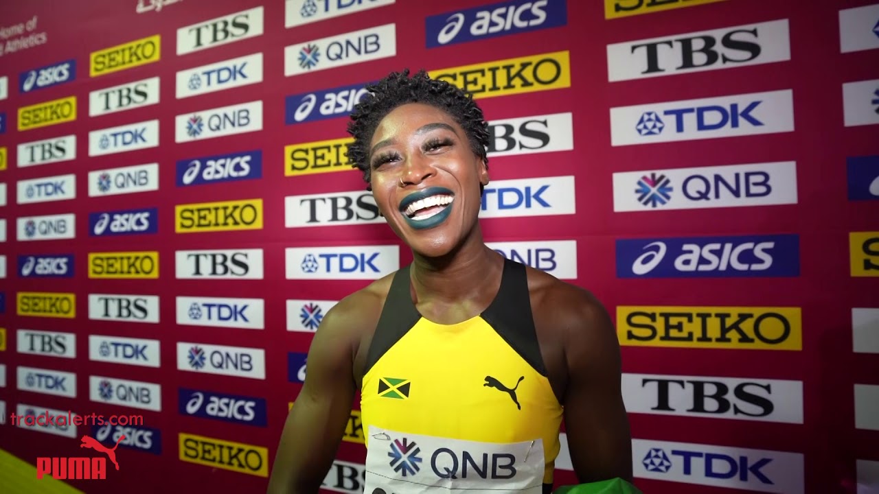 Rushell Clayton happy with bronze performance #Doha2019
