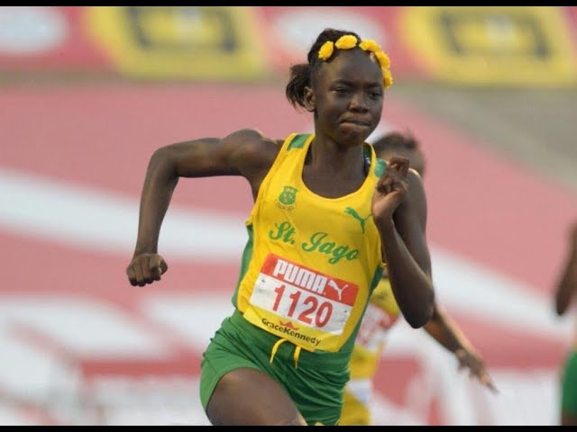 Brianna Lyston 11.44 over Tia Clayton 11.60 at Central Champs 2021 ...