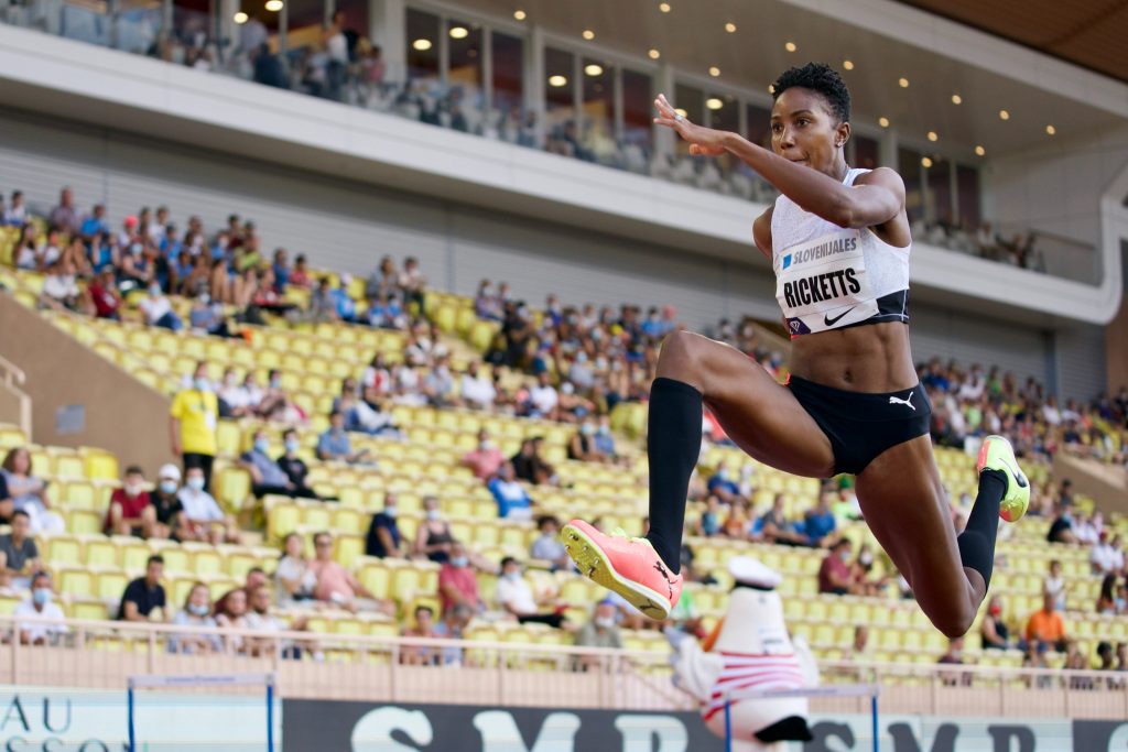 Shanieka Ricketts wins triple jump at Monaco Diamond League ...