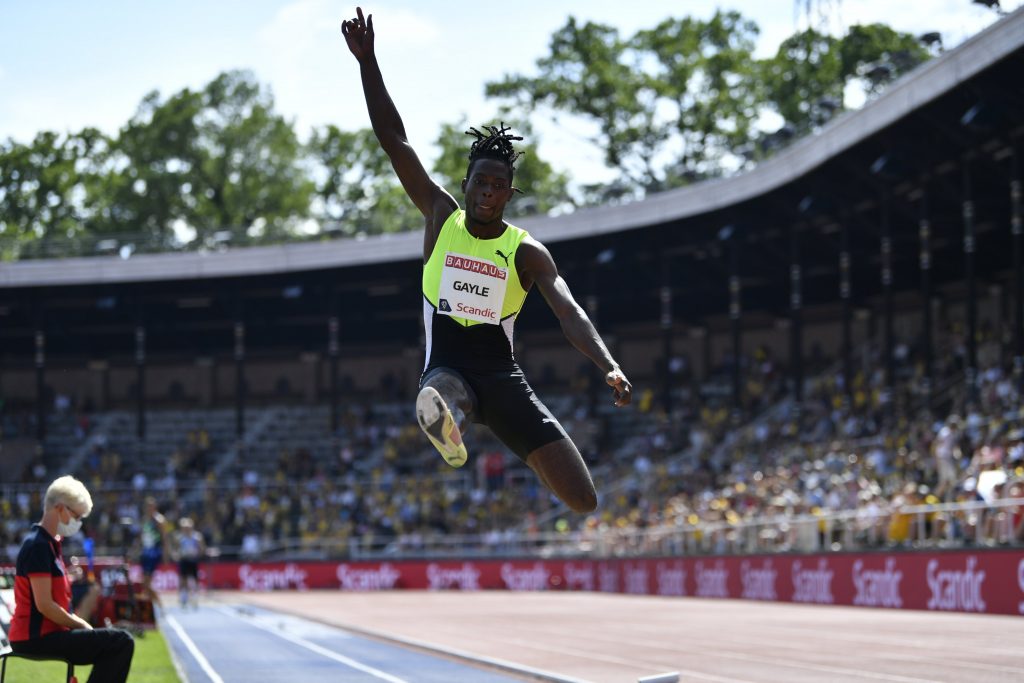 Tajay Gayle produces big jump to win at Stockholm Diamond League ...