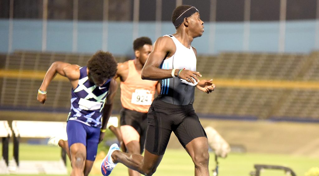Seville Claims Victory in Men's 100m Dash at John Wolmer's Speed Fest ...