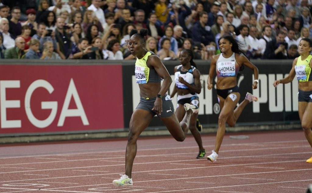 Shericka Jackson wins 1st Diamond League trophy in Zurich - Trackalerts ...
