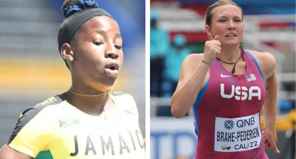 Theianna-Lee Terrelonge, Mia Brahe-Pedersen complete sprint double at NACAC U18 & U23 ...