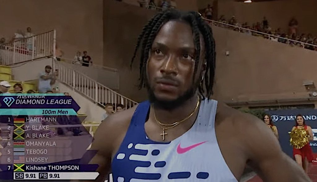 Kishane Thompson Clocks Sub-10 Time in Men's 100m Heat at CAS Meeting ...